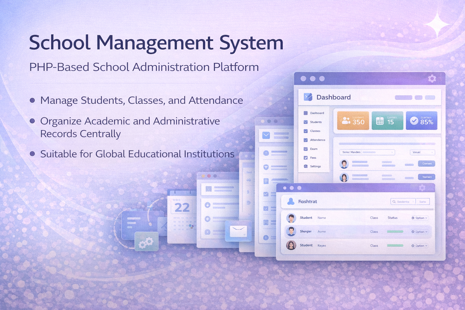 School Management Script – PHP School Administration System